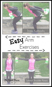 Easy Arm Exercises - The Good Mama