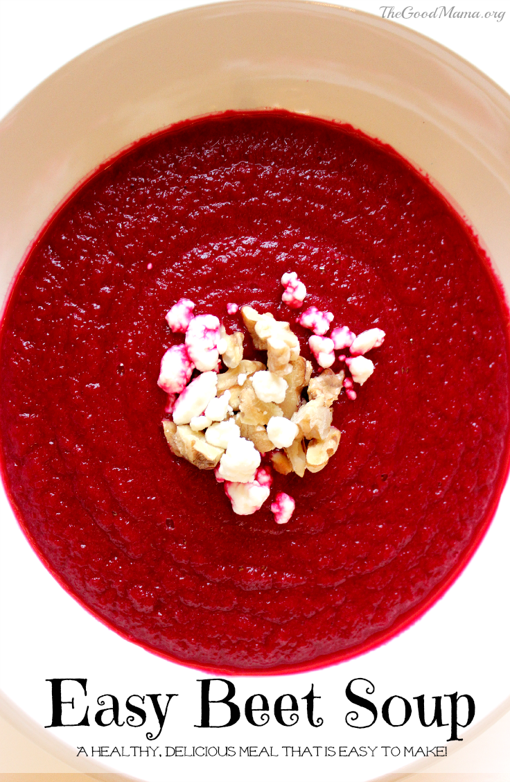 Easy Beet Soup Recipe - The Good Mama