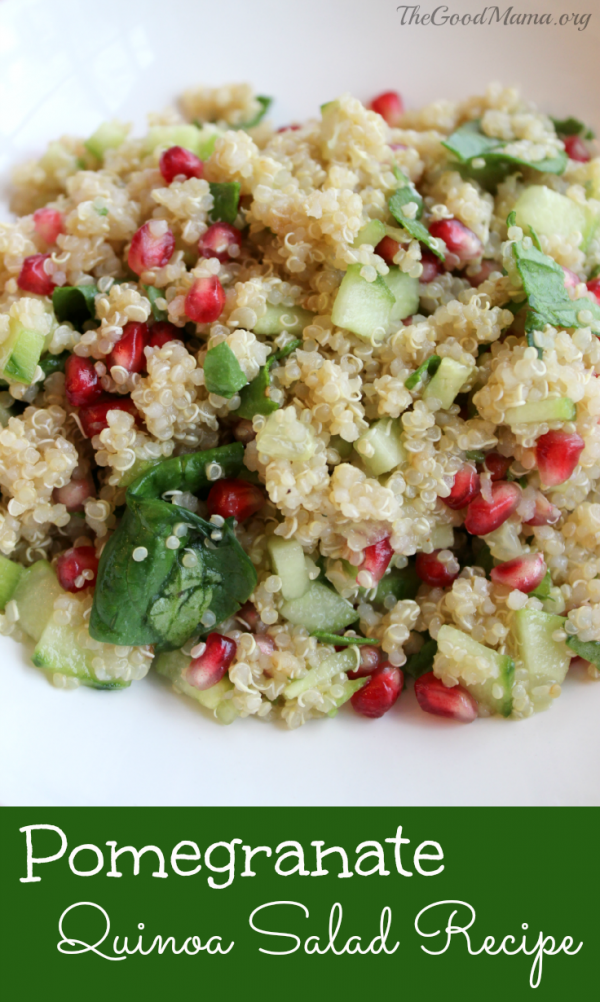 Pomegranate Quinoa Salad Recipe - The Good Mama