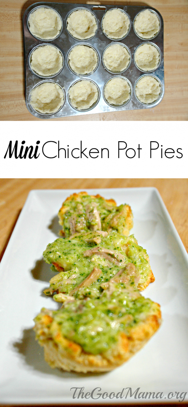 Mini Chicken Pot Pie Recipe - The Good Mama
