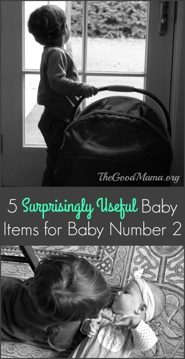 5 Suprisingly Useful Baby Items for Baby Number Two - The Good Mama